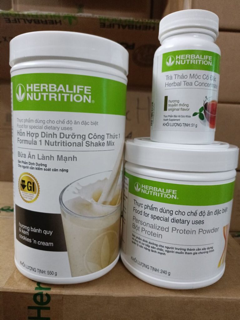Bộ 3 sản phẩm giảm cân Herbalife hiệu quả cao – Thể Hình 360